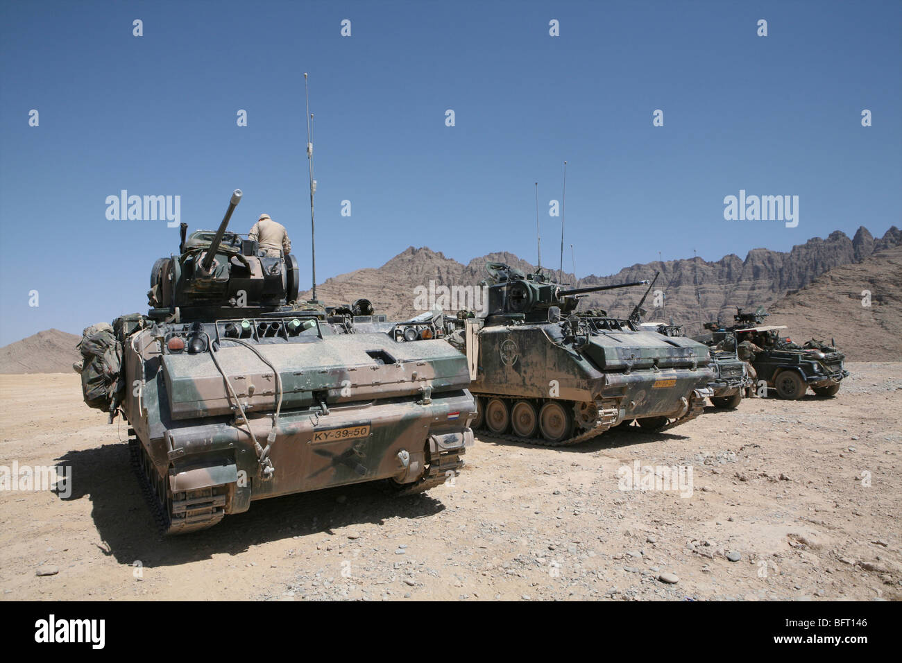 Dutch military in Uruzgan as part of the ISAF intervention Stock Photo ...
