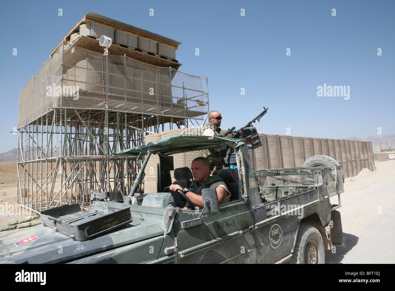 Slovak Armed Forces (ISAF) guard camp holland (Tarin Kowt, Uruzgan ...