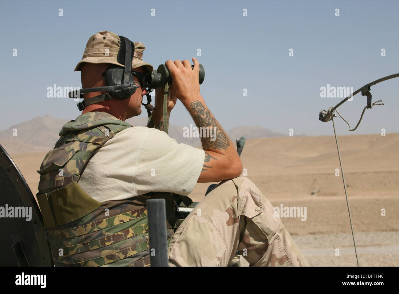Dutch military in Uruzgan as part of the ISAF intervention Stock Photo ...