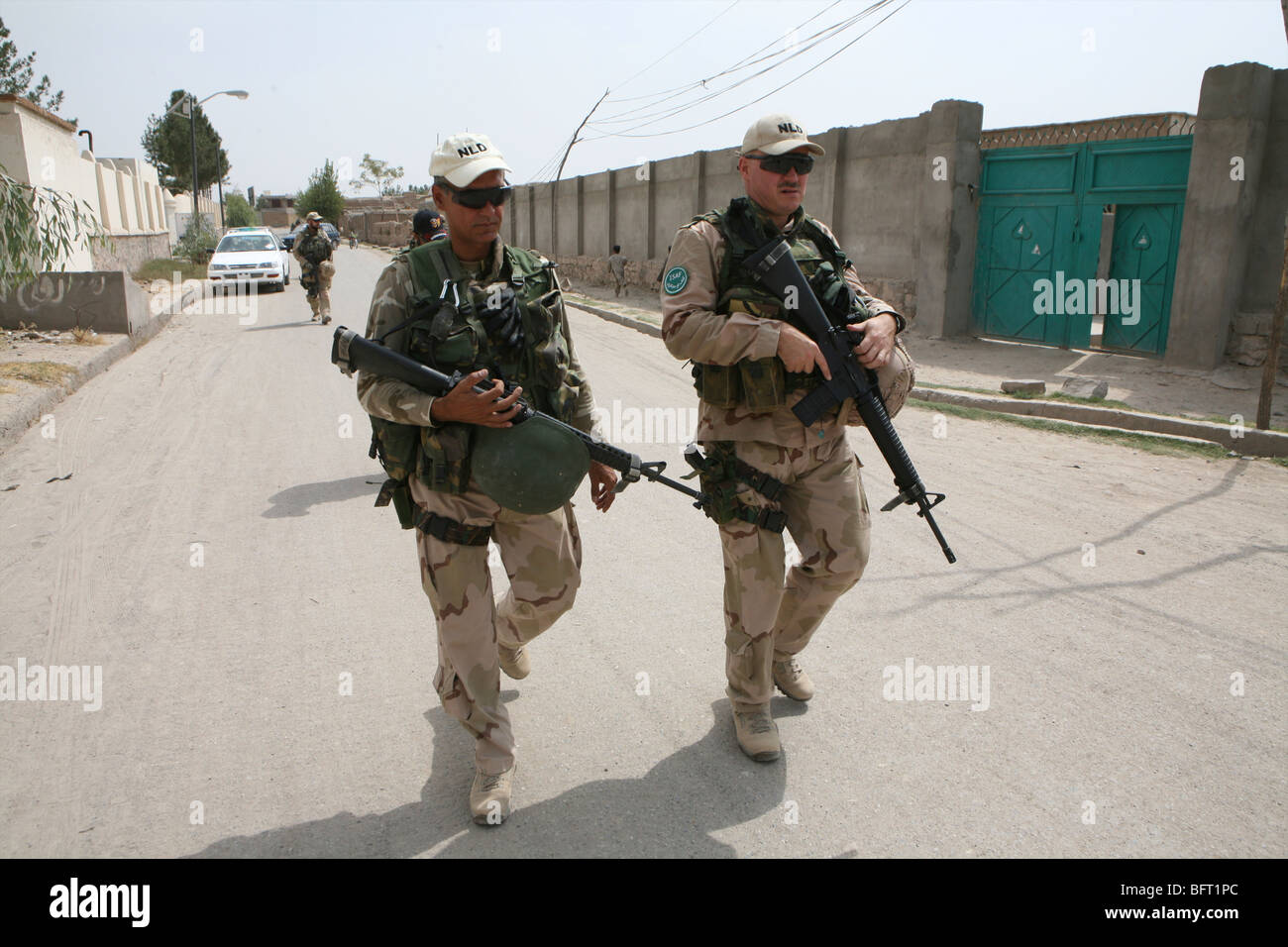 Dutch military in Uruzgan as part of the ISAF intervention Stock Photo ...