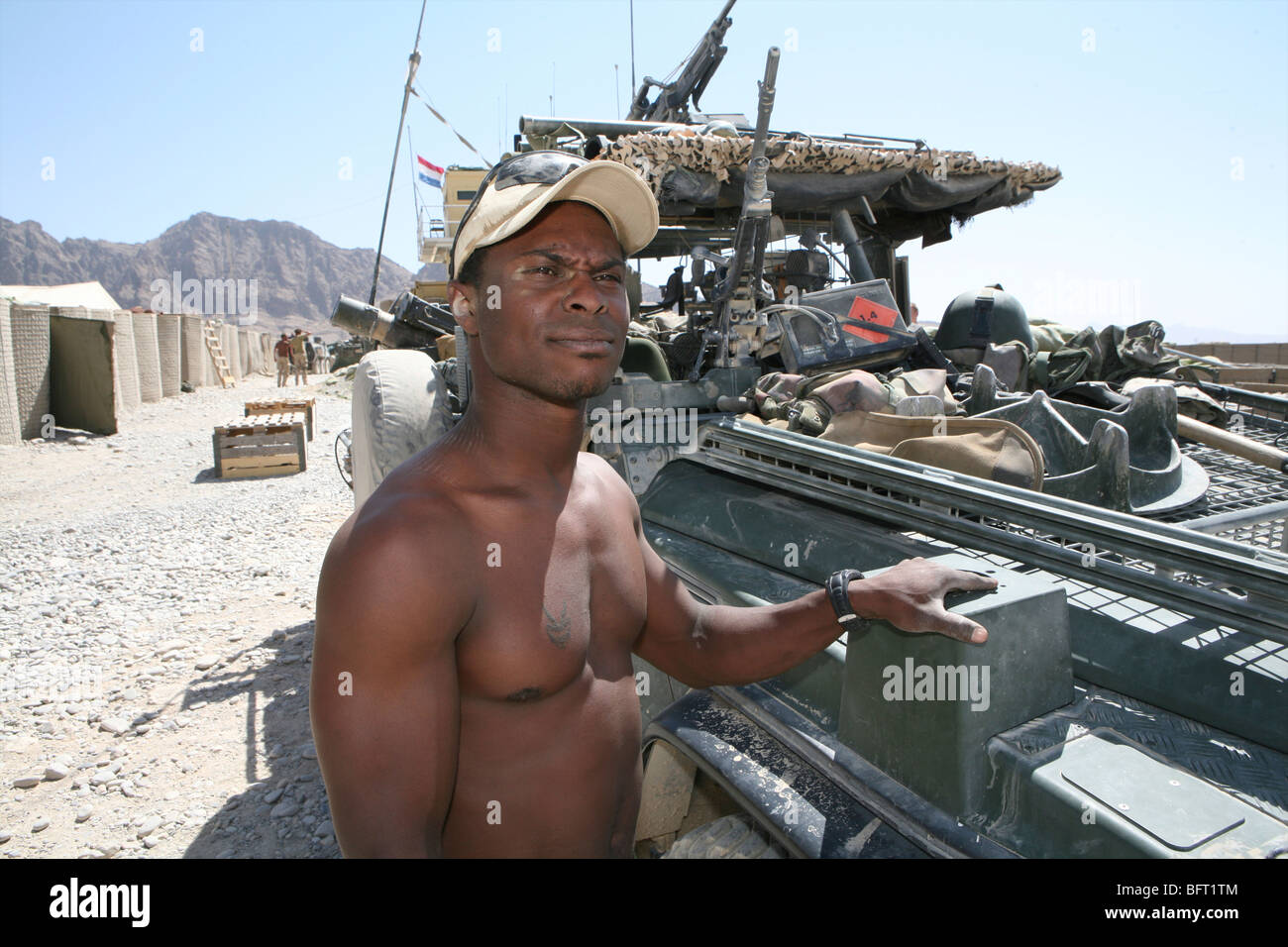 Dutch military in Uruzgan as part of the ISAF intervention Stock Photo ...