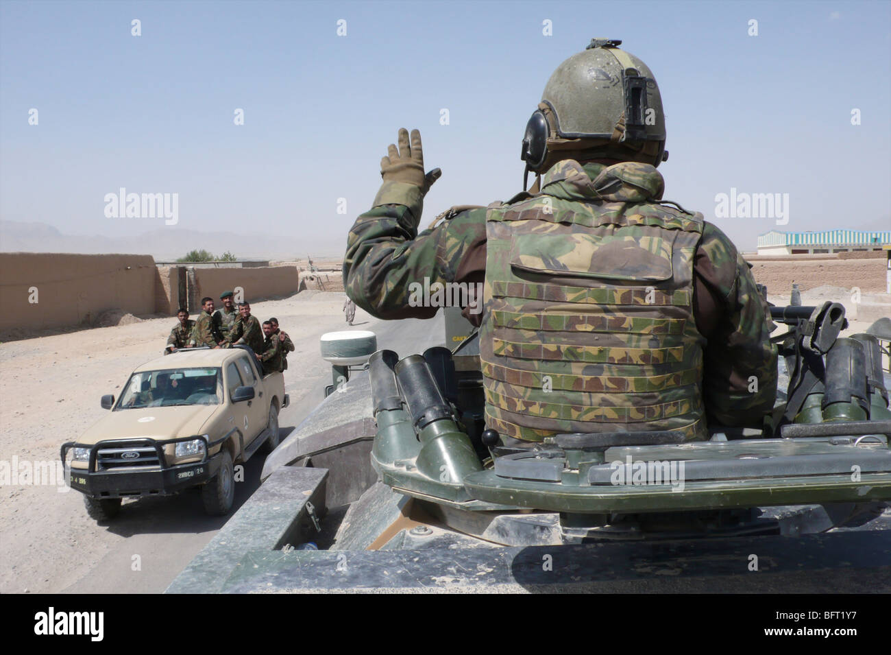 Dutch military in Uruzgan as part of the ISAF intervention Stock Photo ...