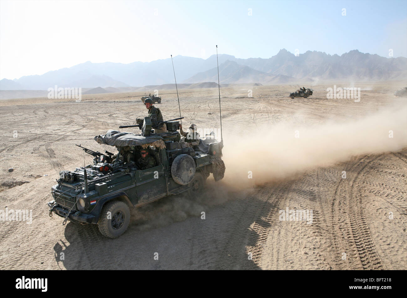 Dutch military in Uruzgan as part of the ISAF intervention Stock Photo ...