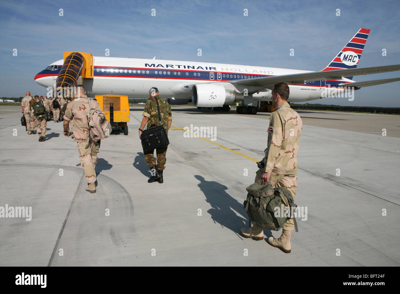 Dutch military arriving hi-res stock photography and images - Alamy