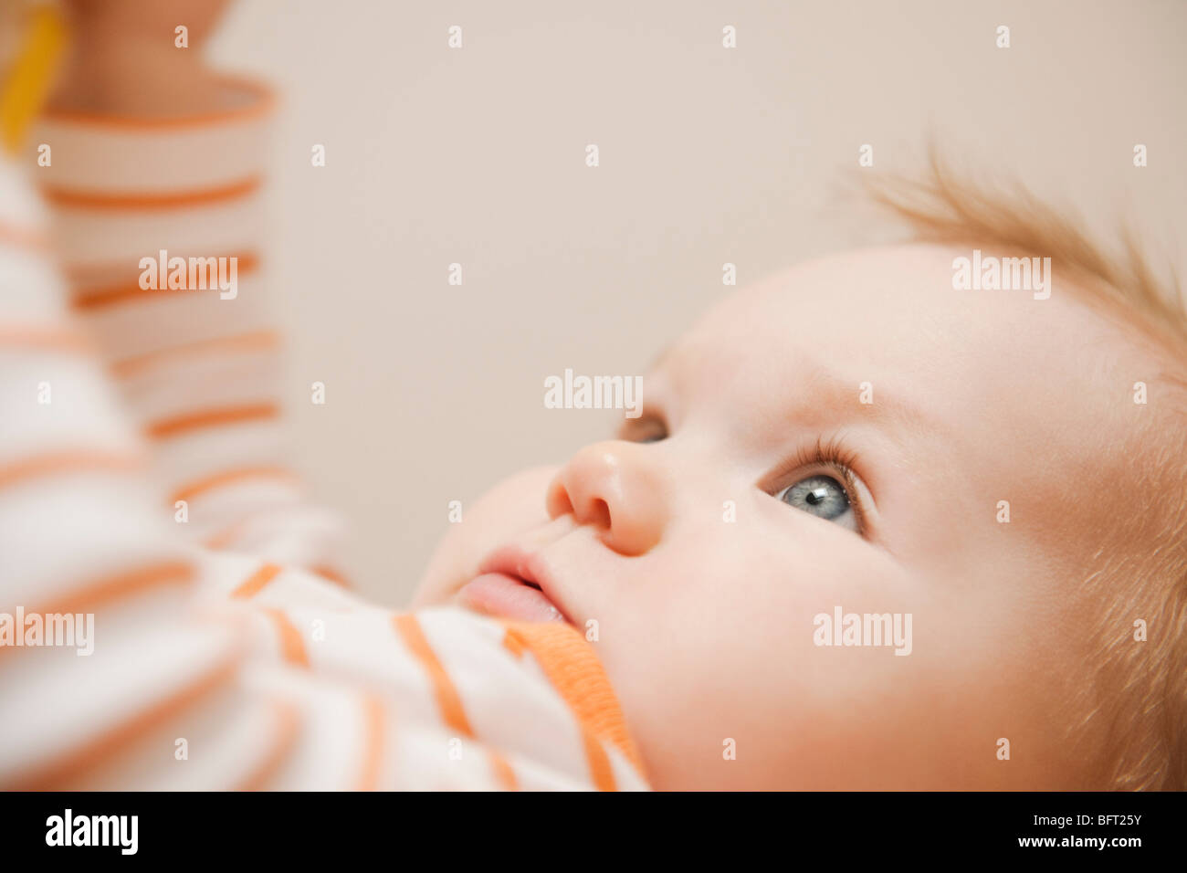 Close-up of Baby Stock Photo - Alamy