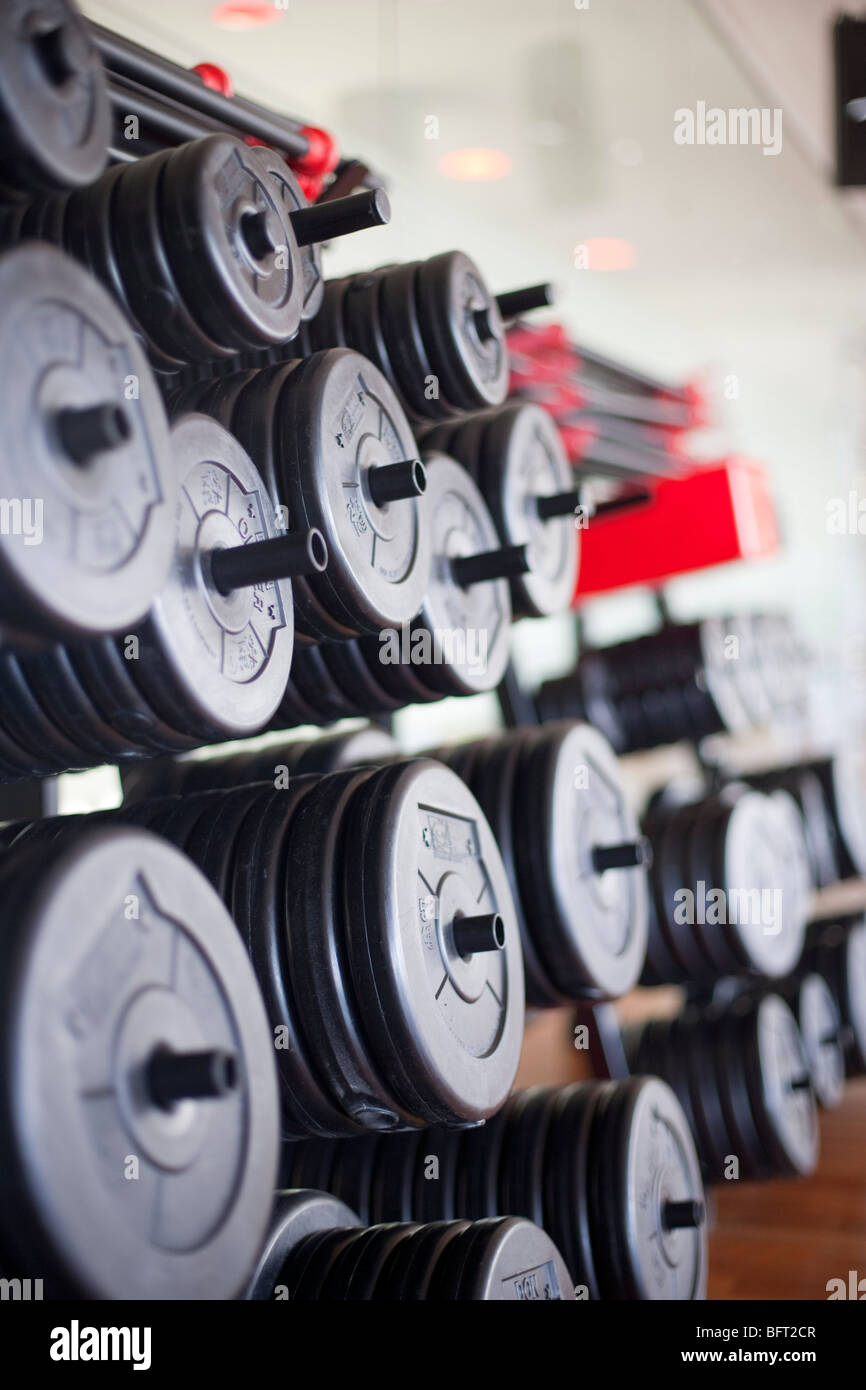 Dumbbell weights weight gym gymnasium barbell exercise sport hi-res ...