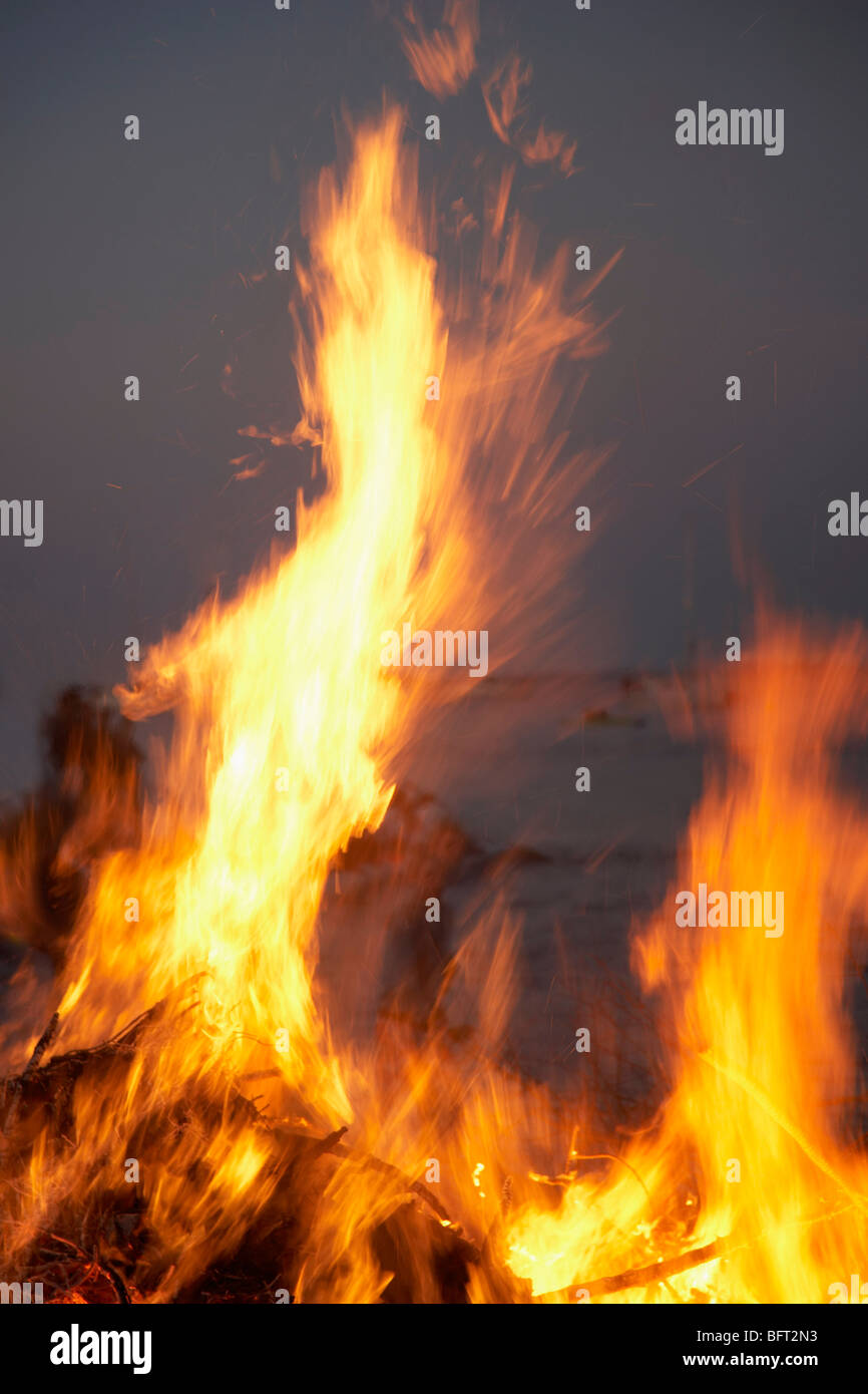 Fire unattended hi-res stock photography and images - Alamy