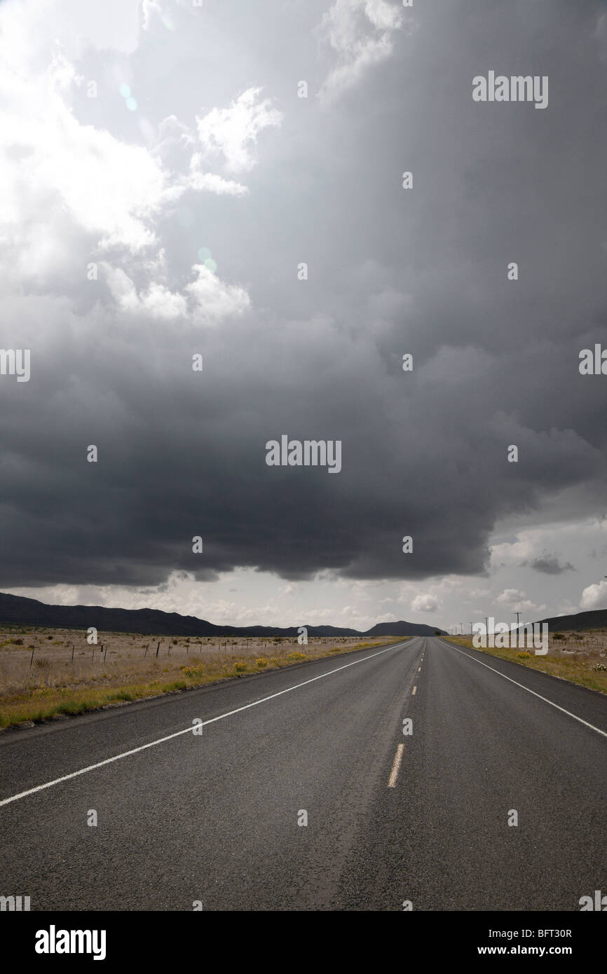 Highway, Alpine, Brewster County, Texas, USA Stock Photo - Alamy