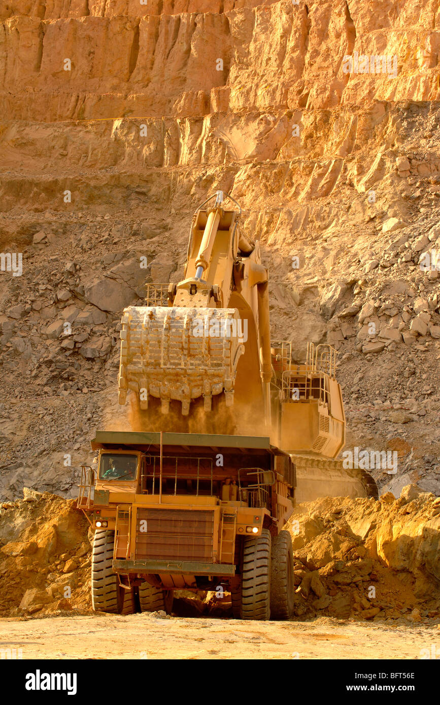 Open Pit Mining, Ghana, Africa Stock Photo - Alamy