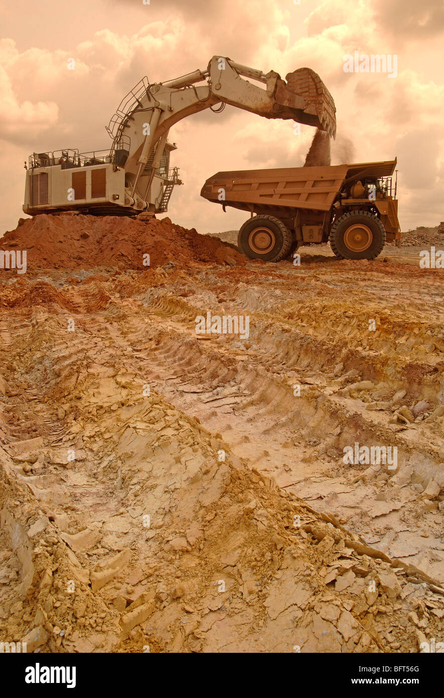 Open Pit Mining, Ghana, Africa Stock Photo - Alamy