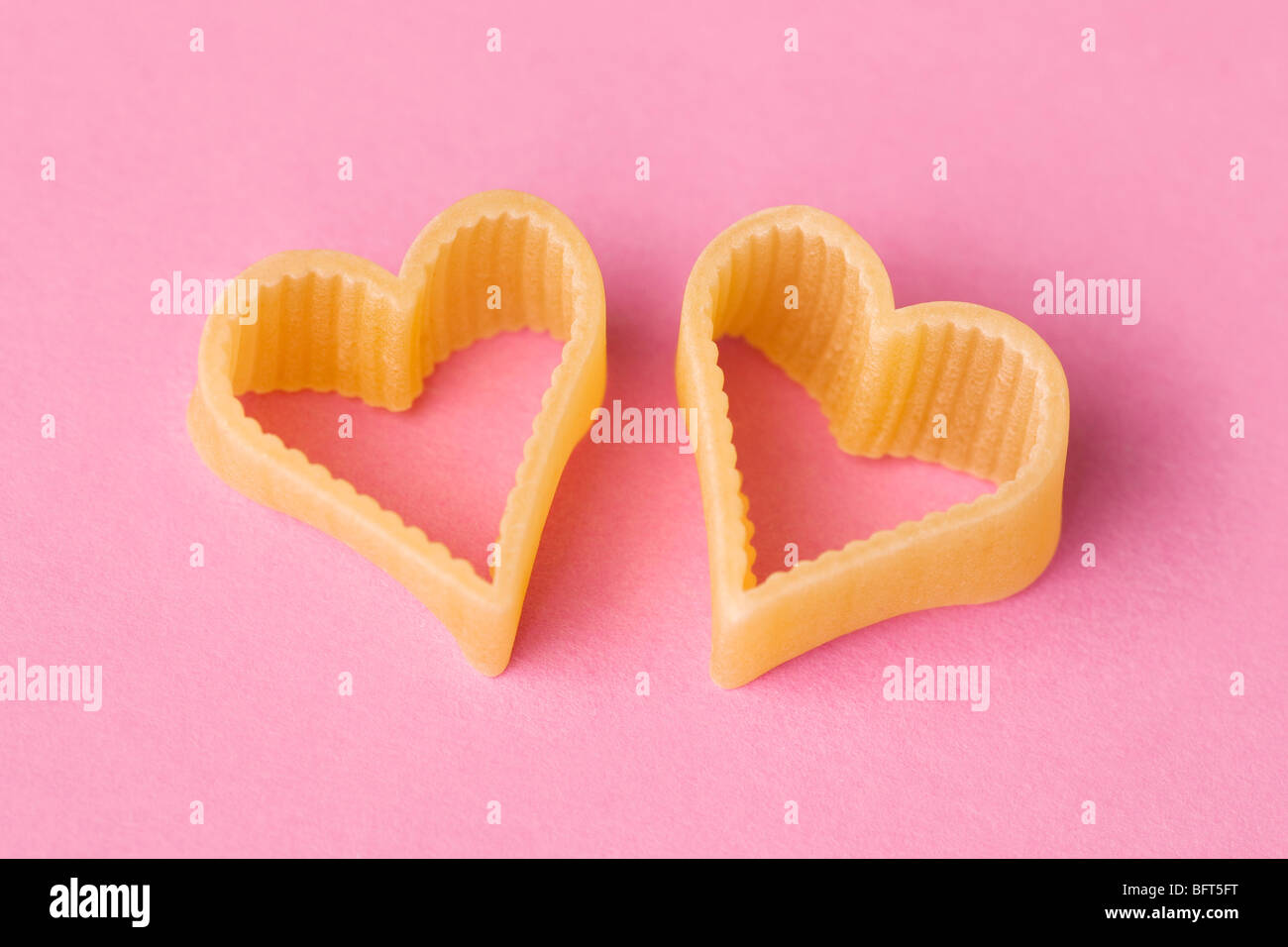 Heart Shaped Pasta Stock Photo - Alamy