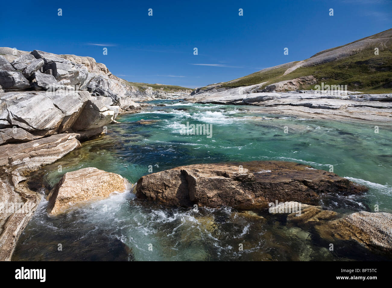 Soper Falls and Soper River, Katannilik Territorial Park Reserve ...