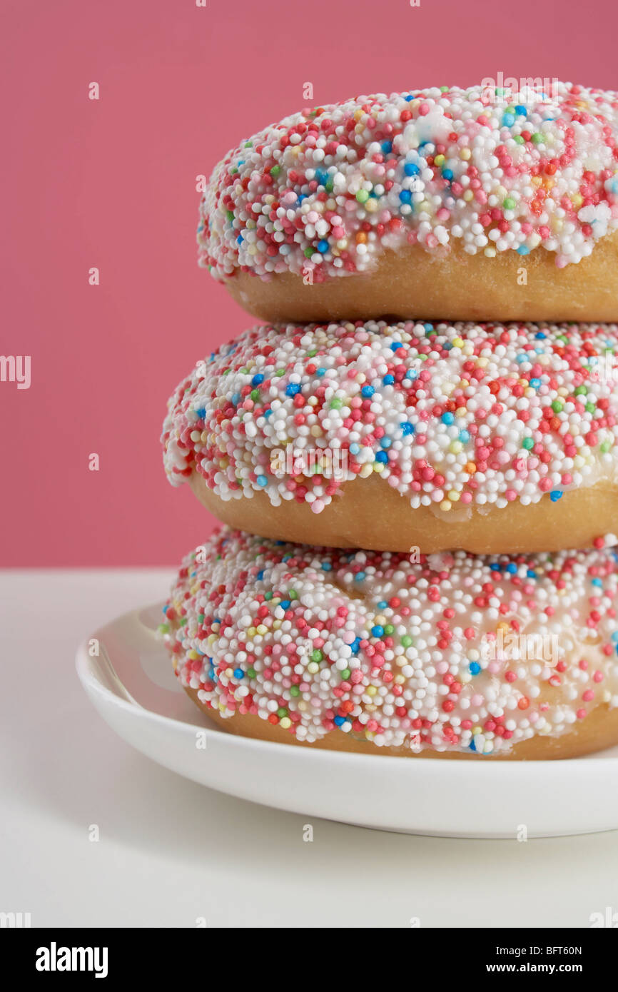 Stack of Doughnuts Stock Photo - Alamy