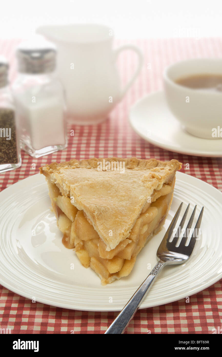 Piece of Apple Pie Stock Photo - Alamy
