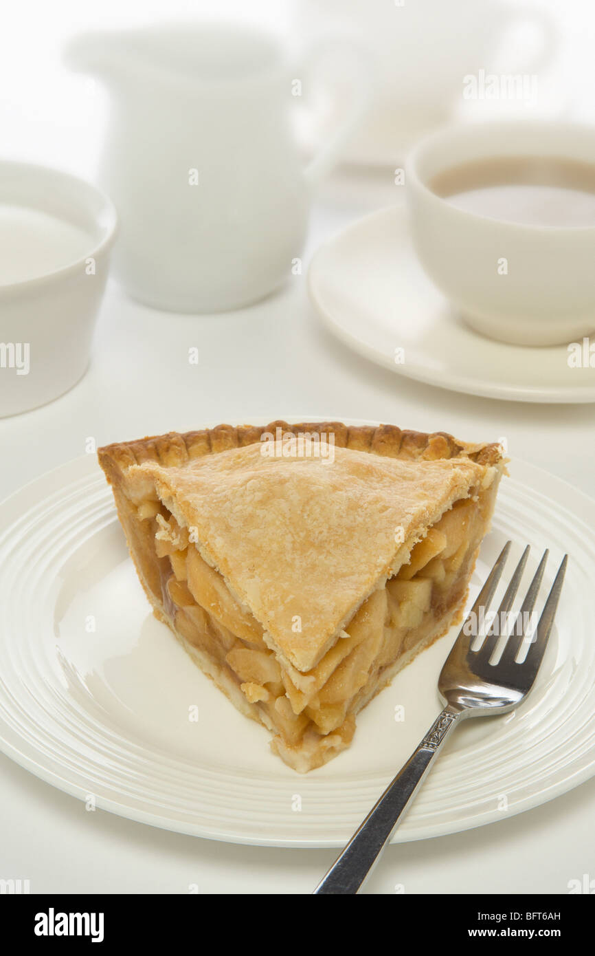 Piece of Apple Pie Stock Photo - Alamy