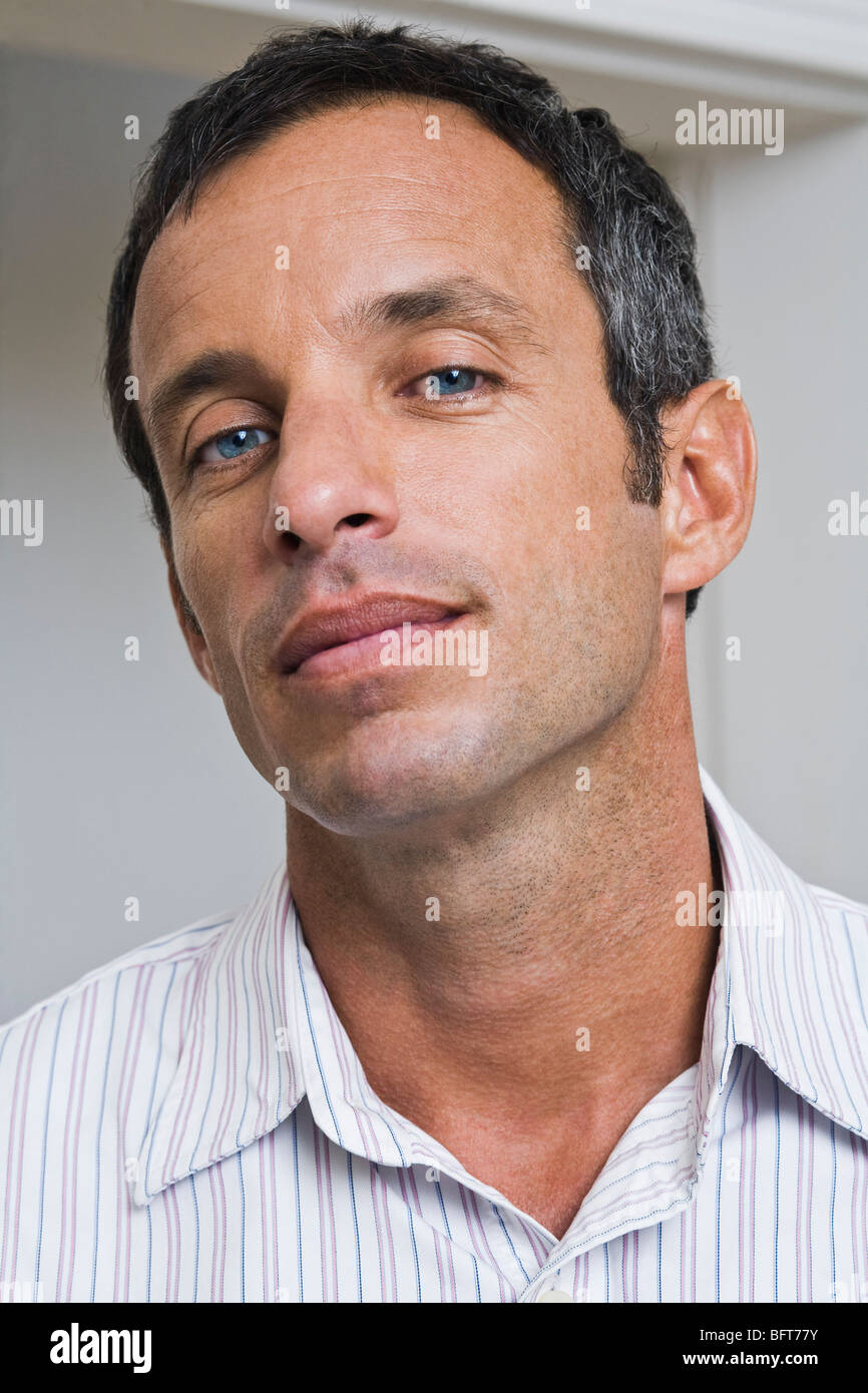 Headshot 45 year old man hi-res stock photography and images - Alamy