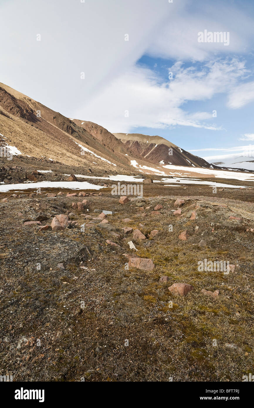 Inuit Archaeological Site, Craig Harbour, Ellesmere Island, Nunavut ...