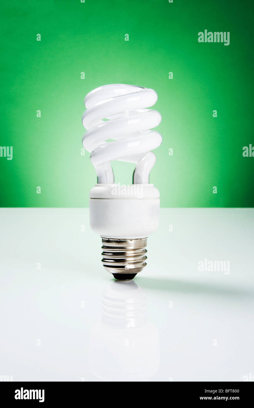 Compact Fluorescent Lightbulb Stock Photo - Alamy