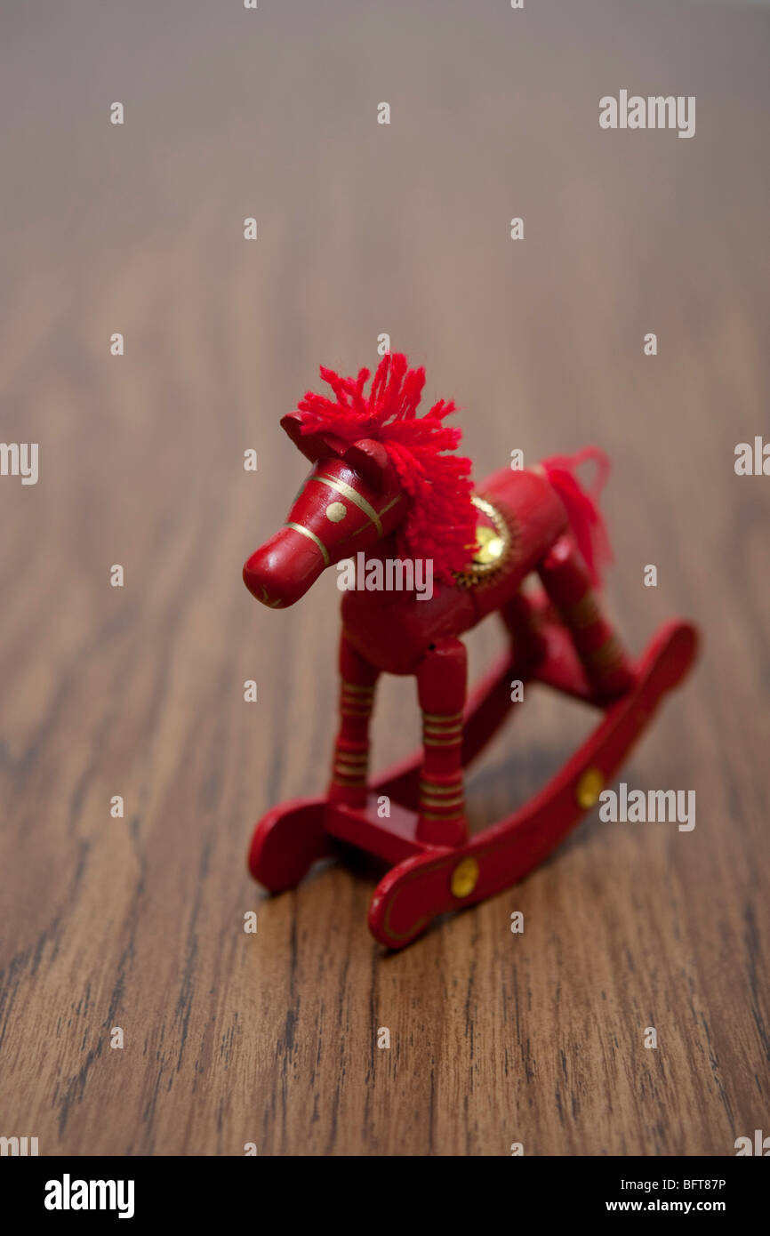 Miniature rocking horse hi-res stock photography and images - Alamy