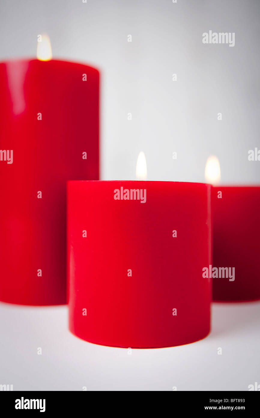 Candle candles light illuminated alight hi-res stock photography and ...