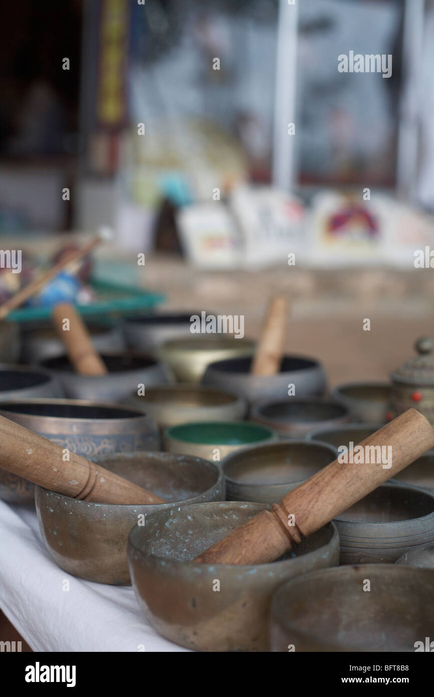 Shops at Varkala Beach, Varkala, Kerala, India Stock Photo - Alamy