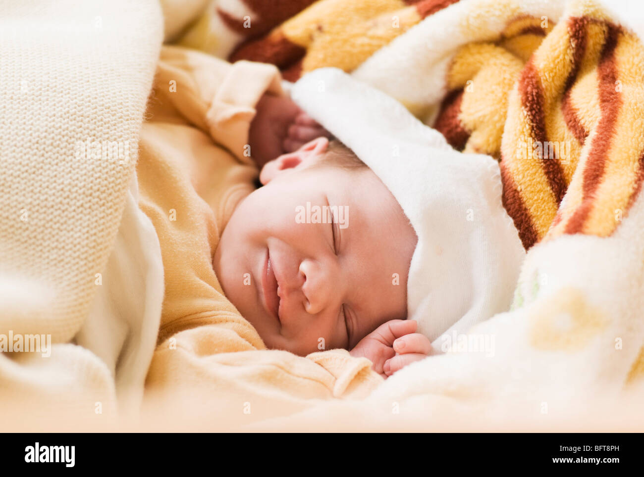 Baby boy model release blanket hi-res stock photography and images - Alamy