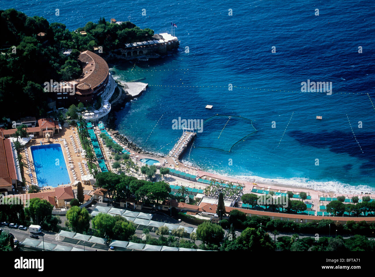 Hotel Monte Carlo bay resort Stock Photo - Alamy