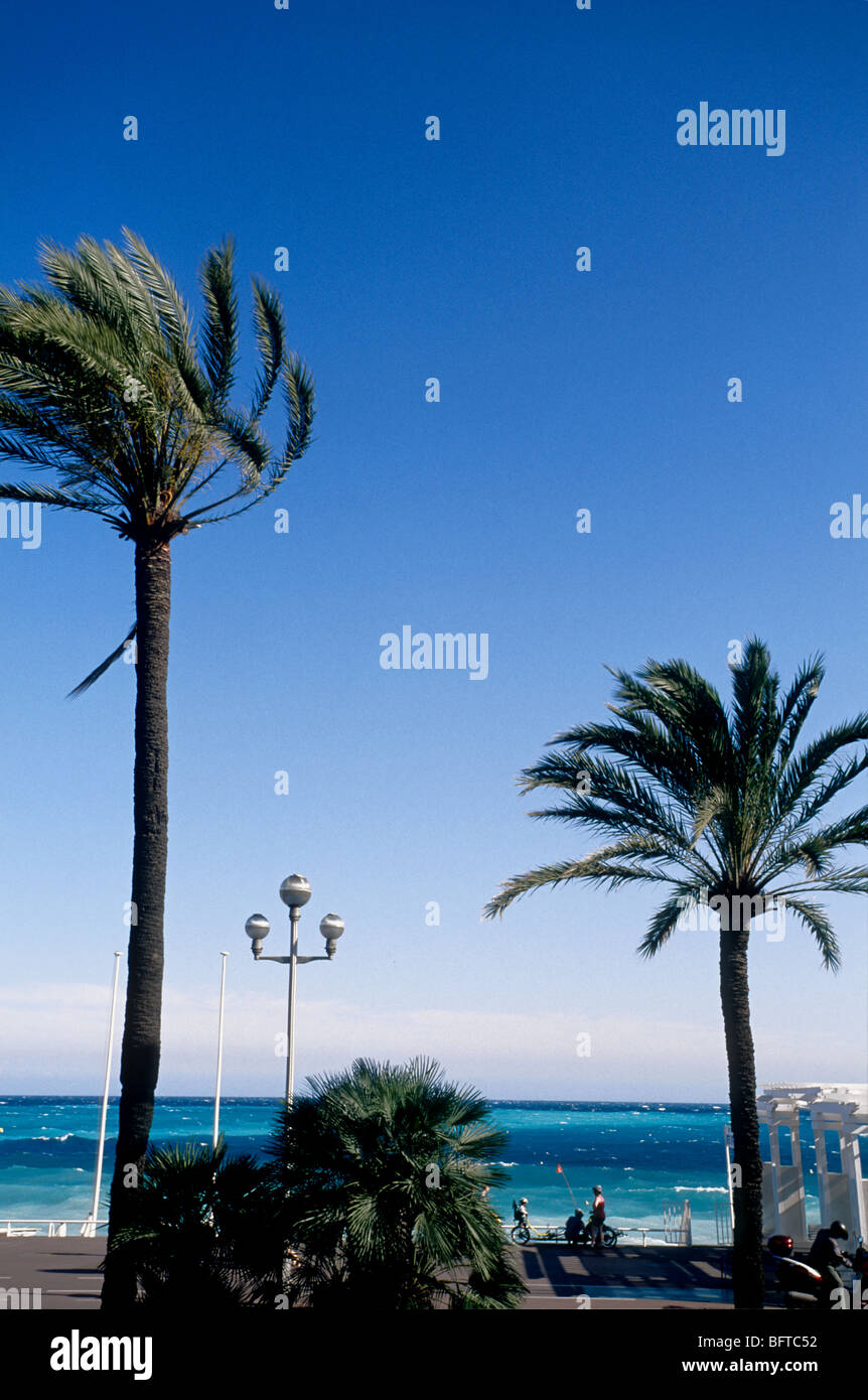 The Promenade des Anglais Stock Photo - Alamy