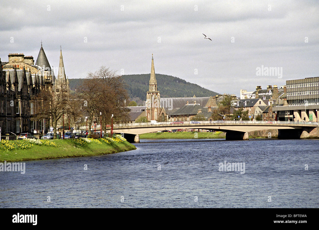river ness, Inverness city northern Scotland Stock Photo - Alamy