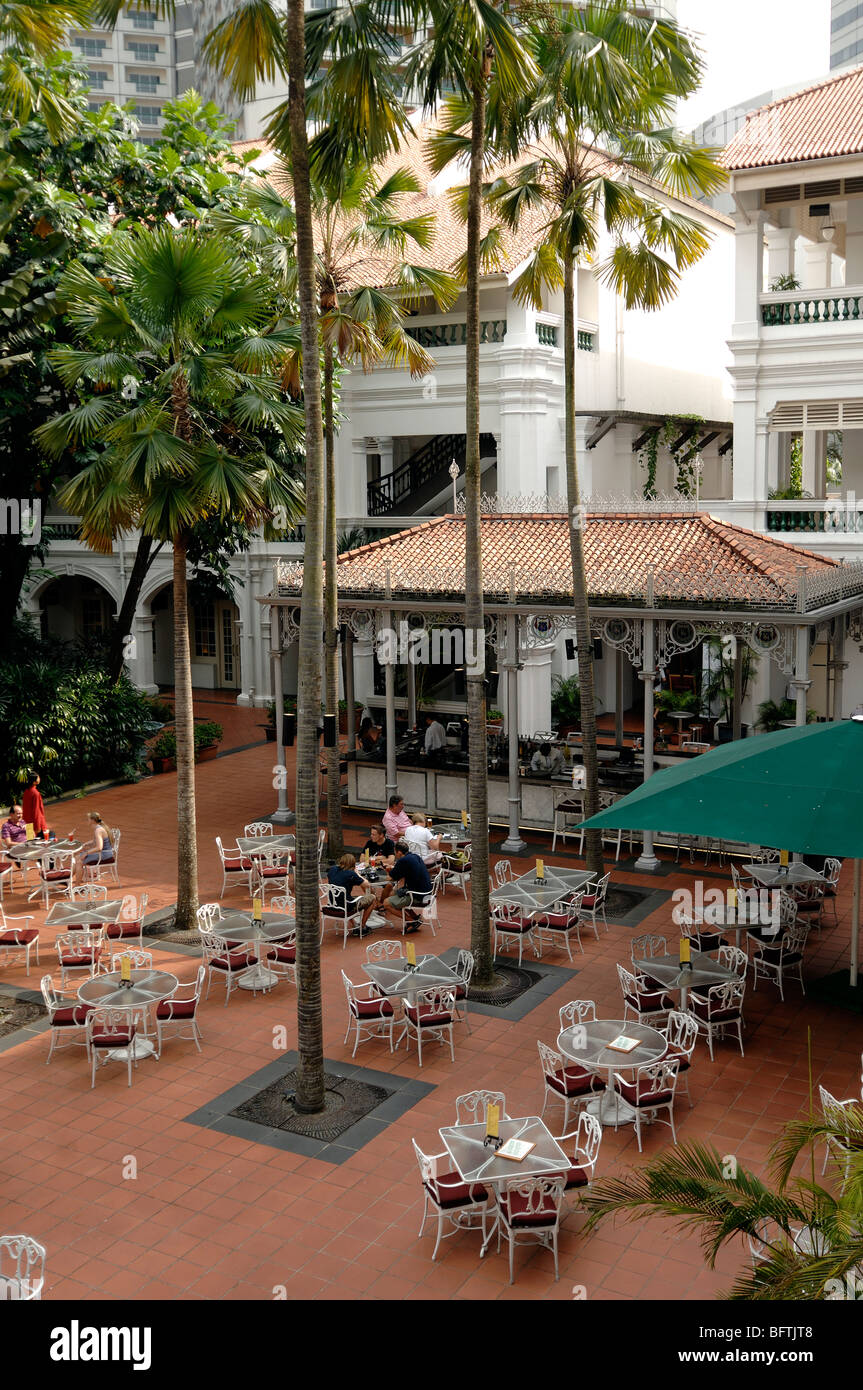 Raffles and palms hi-res stock photography and images - Alamy