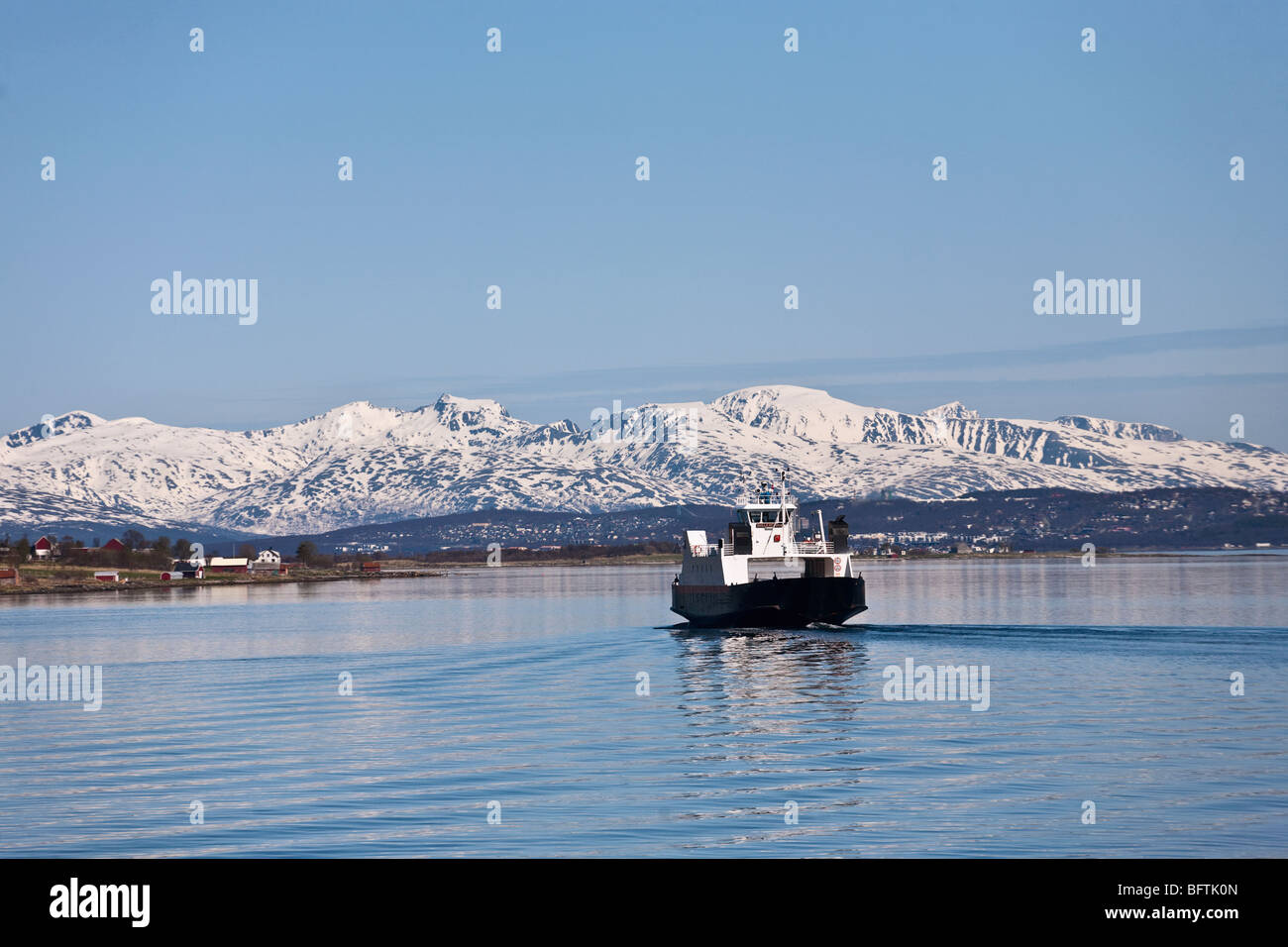 Car ferry in norwegian fjord hi-res stock photography and images - Alamy