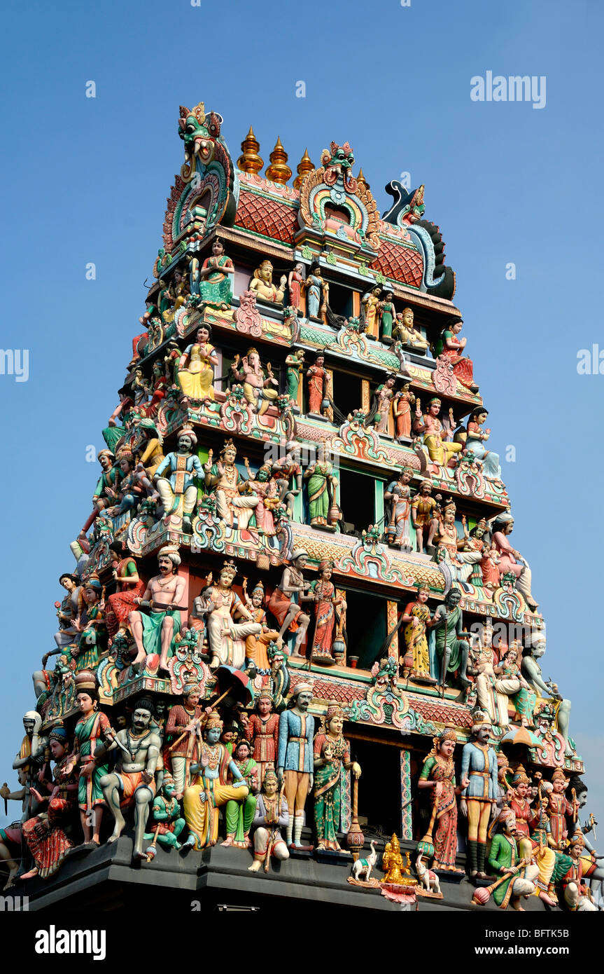 Hindu temple entrance gopuram tower hi-res stock photography and images ...