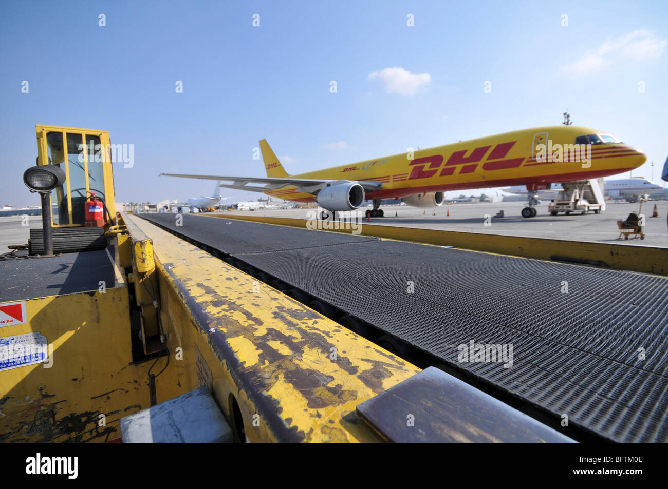 Dhl plane hi-res stock photography and images - Alamy