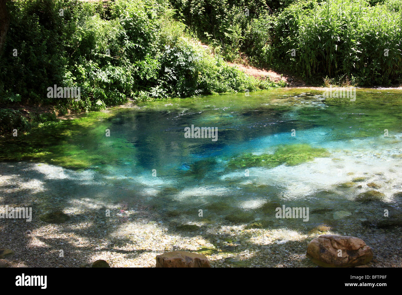 Blue eye spring albania hi-res stock photography and images - Alamy