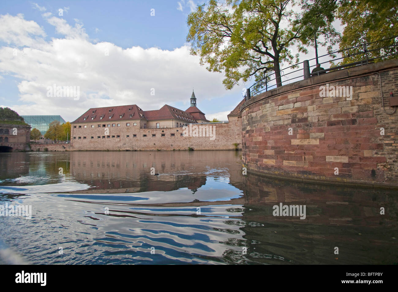 Navigation on the Rhine Strasbourg Bas Rhin Alsace France 099808 ...