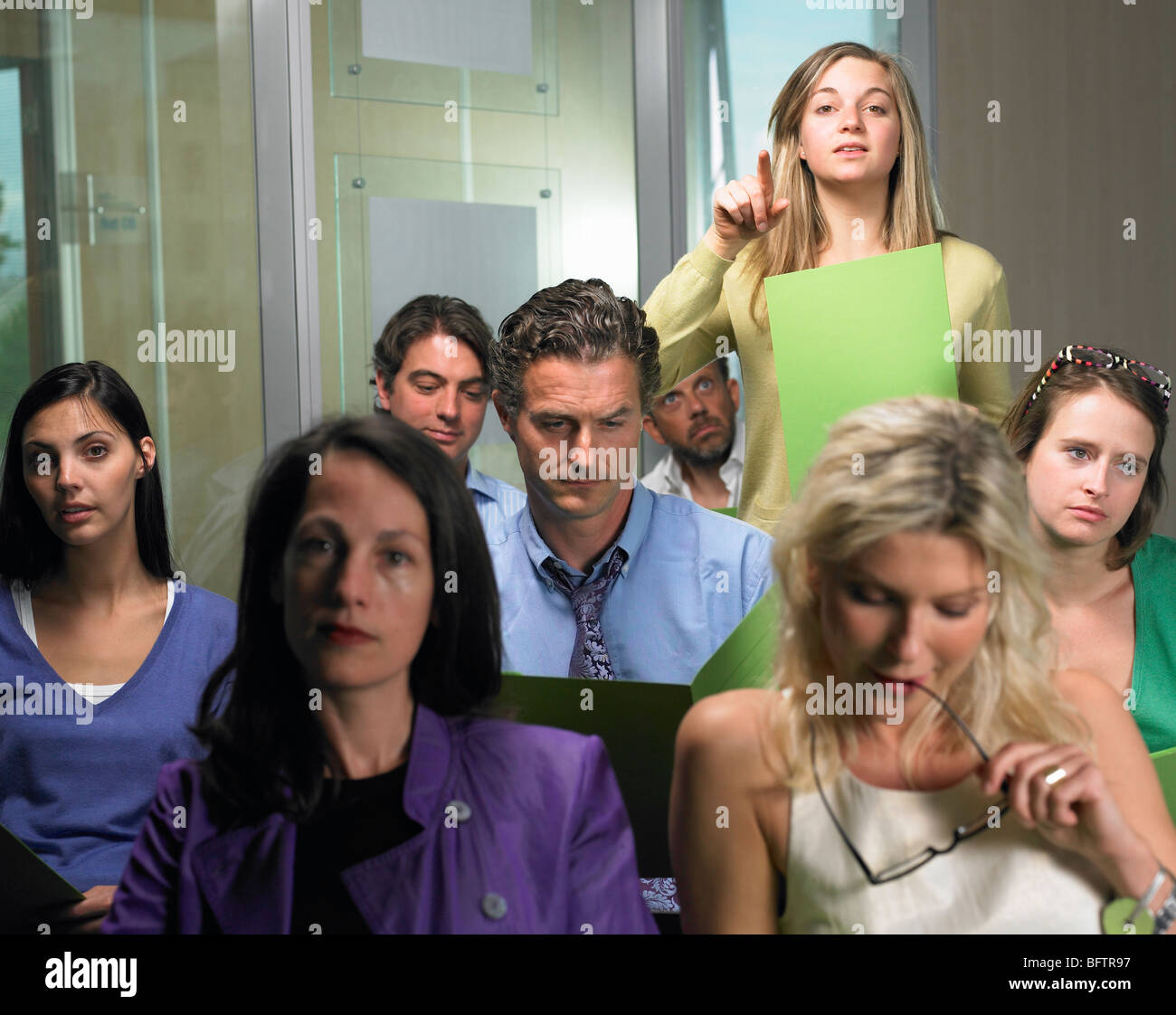 Asking women hi-res stock photography and images - Alamy