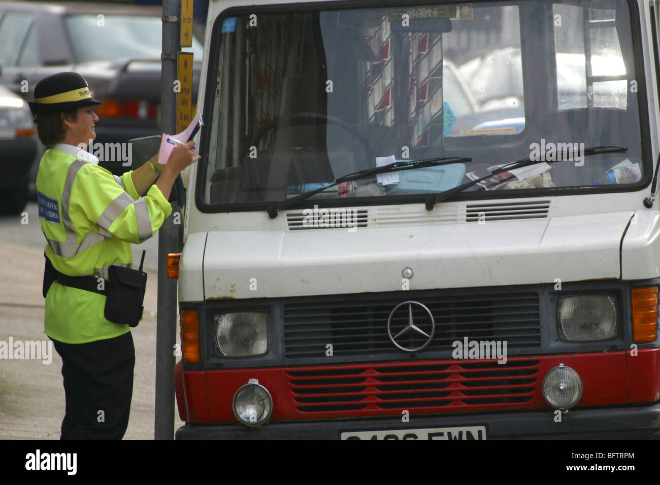 Traffic warden in uniform hi-res stock photography and images - Alamy