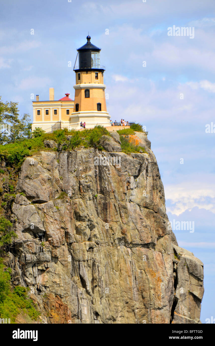 Split Rock Lighthouse State Park near Duluth Minnesota along Lake ...