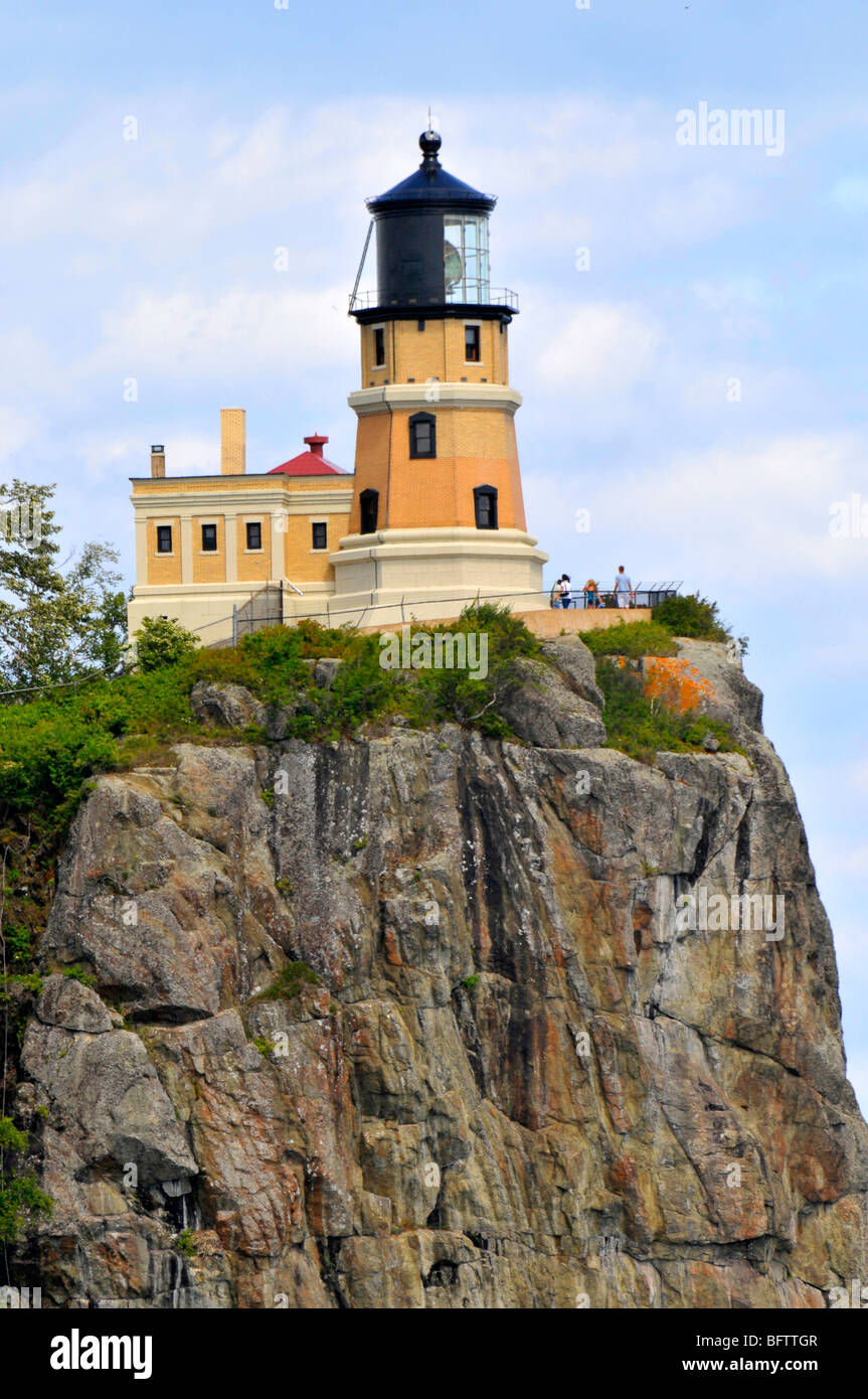 Split Rock Lighthouse State Park near Duluth Minnesota along Lake ...