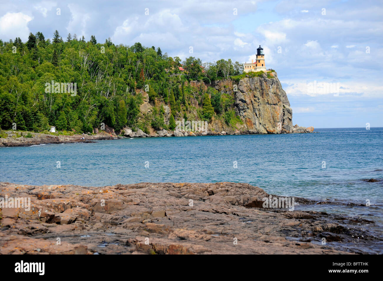 Split Rock Lighthouse State Park near Duluth Minnesota along Lake ...