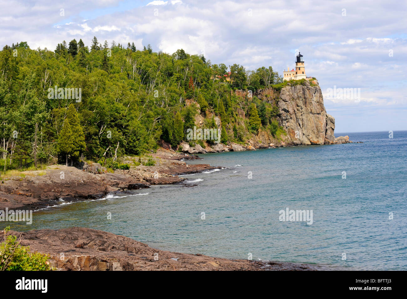 Split Rock Lighthouse State Park near Duluth Minnesota along Lake ...