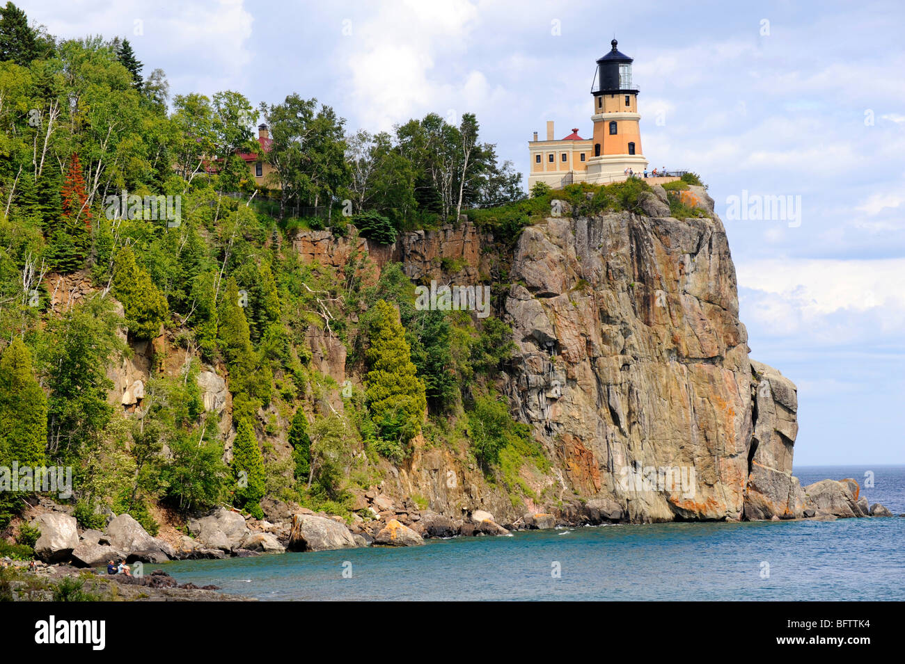 Split Rock Lighthouse State Park near Duluth Minnesota along Lake ...