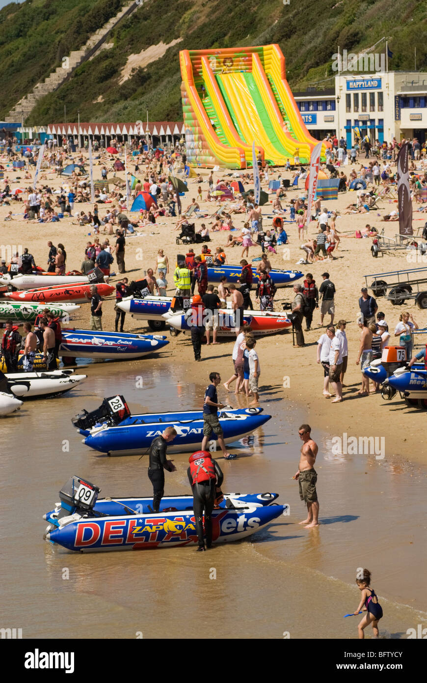 Bournemouth sea boat hi-res stock photography and images - Alamy