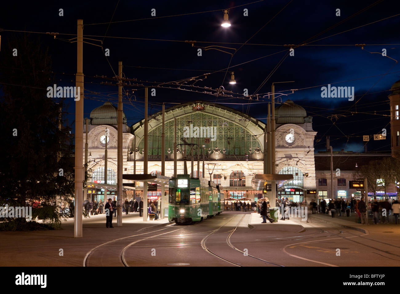 Basel train Station SBB Stock Photo - Alamy