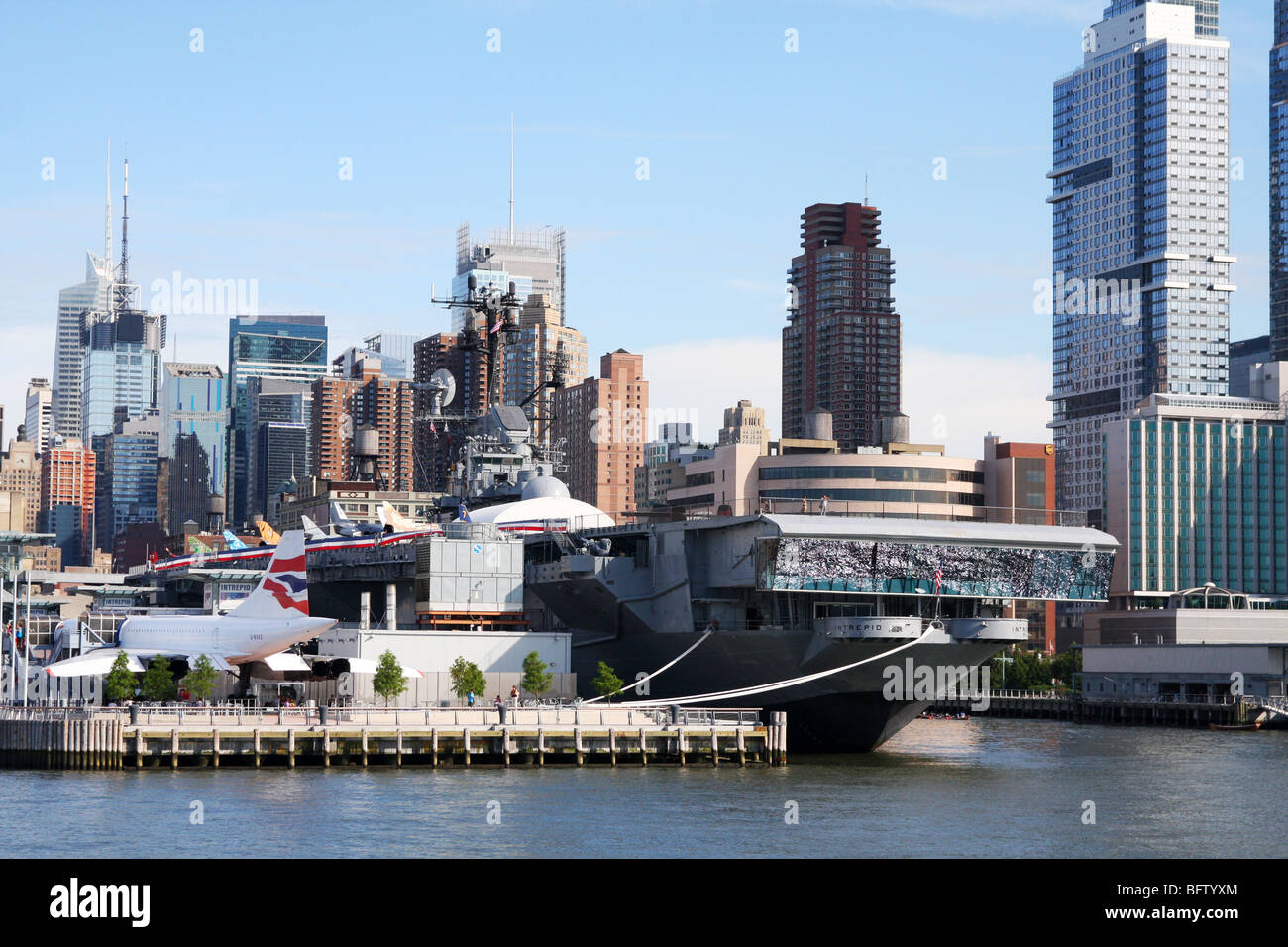 USS Intrepid museum, military, maritime history, collection ships, New York City, Pier 86 at ...