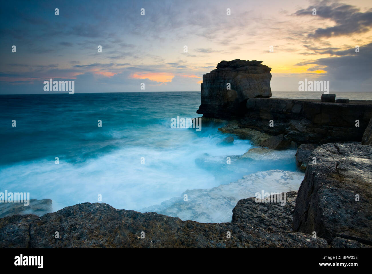 Pulpit Rock Isle Of Portland High Resolution Stock Photography and ...