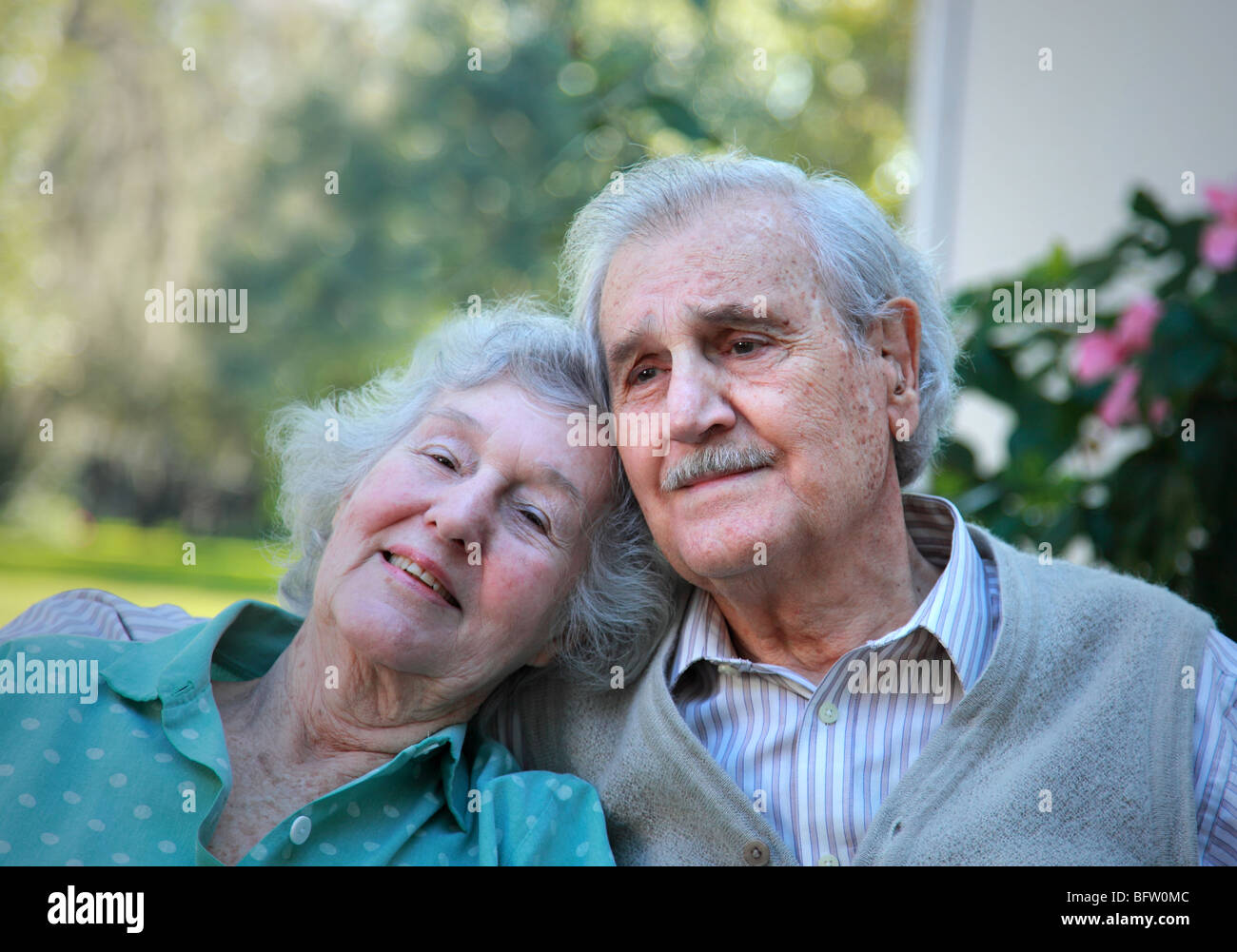 Happy senior couple of 79 and 84 years old, married for 63 years as of ...