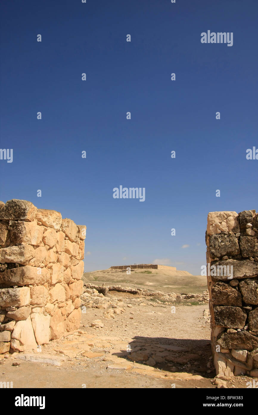 Israel, Negev. Tel Arad national park Stock Photo - Alamy