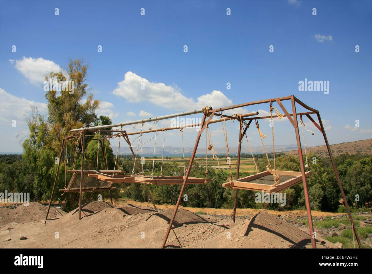 Israel, excavations at et-Tell identified with ancient Bethsaida ...