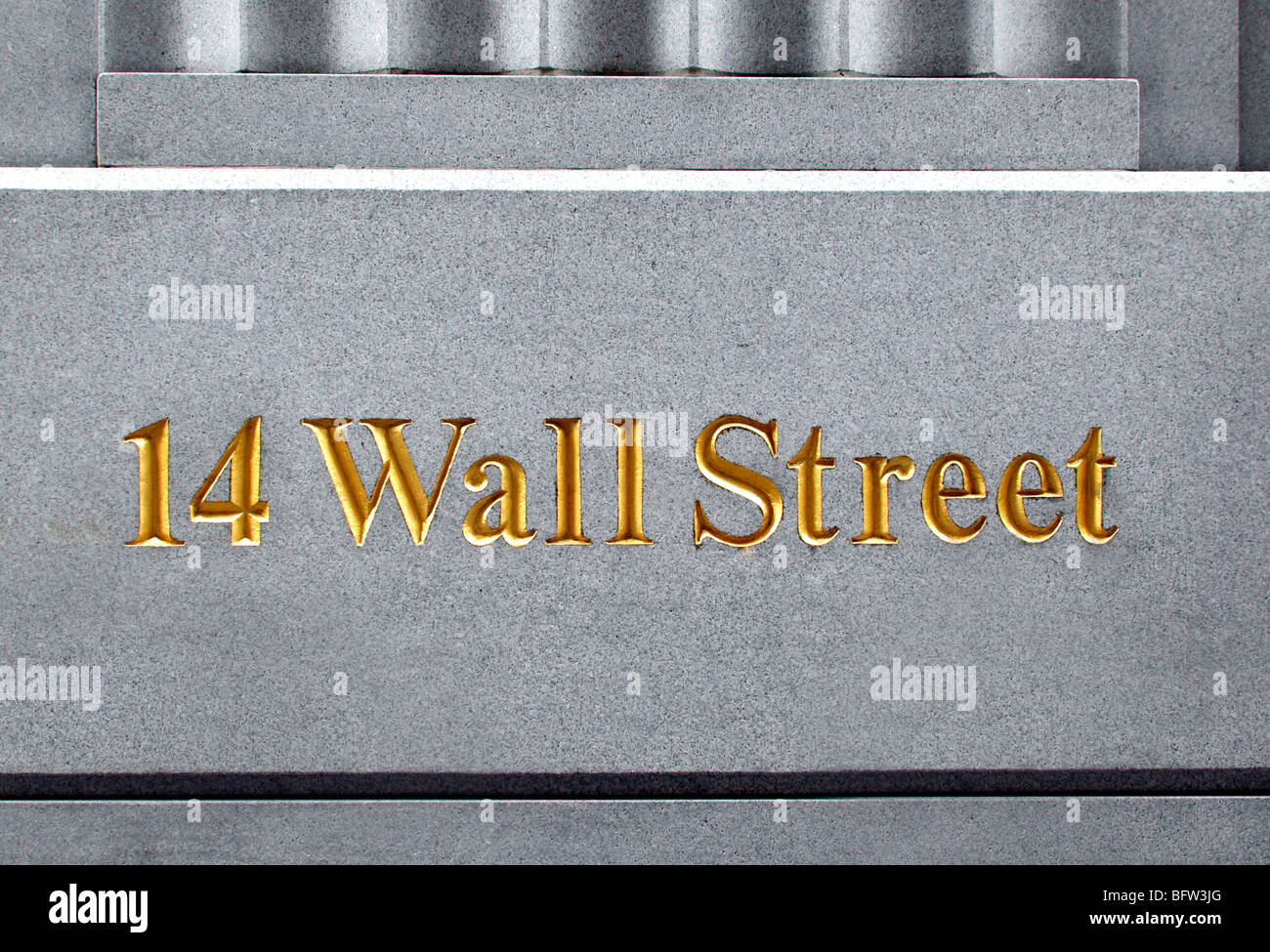 Wall Street sign Stock Photo - Alamy